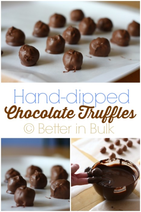 Hand-dipped Chocolate Truffle Recipe
