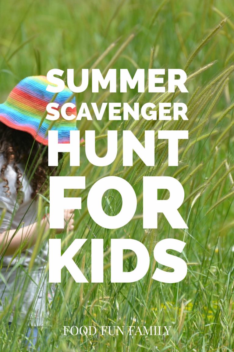 Summer Scavenger Hunt for Kids {Free Printable}
