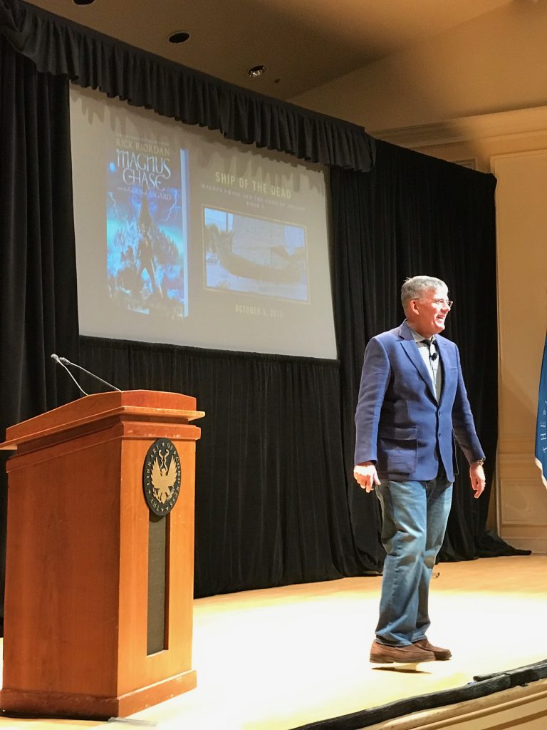 Exclusive Interview with Rick Riordan {Magnus Chase and the Gods of ...