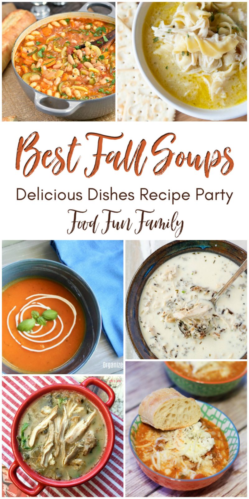 The BEST Fall Soups – Delicious Dishes Recipe Party #136