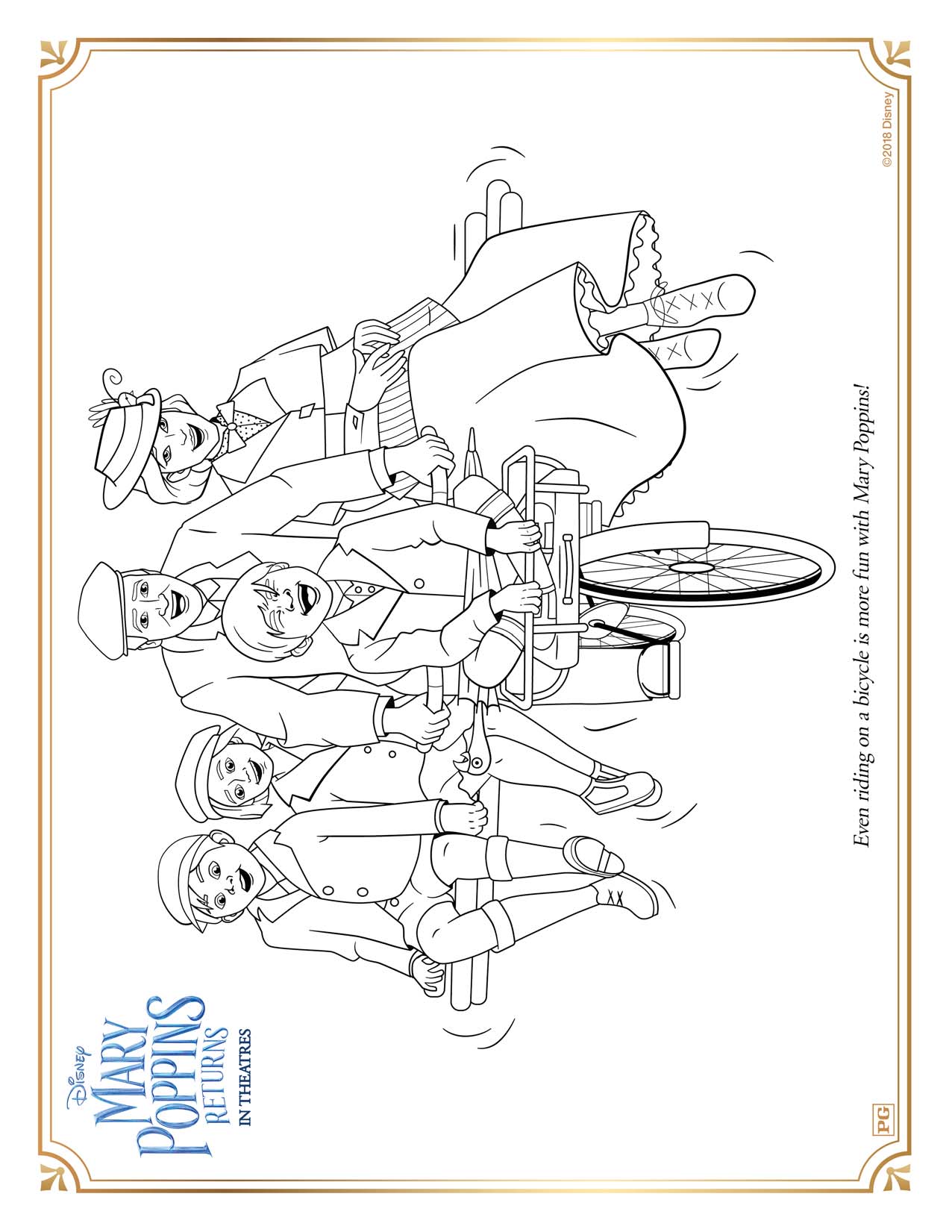 Mary Poppins Returns – Movie Review and Activity Sheets
