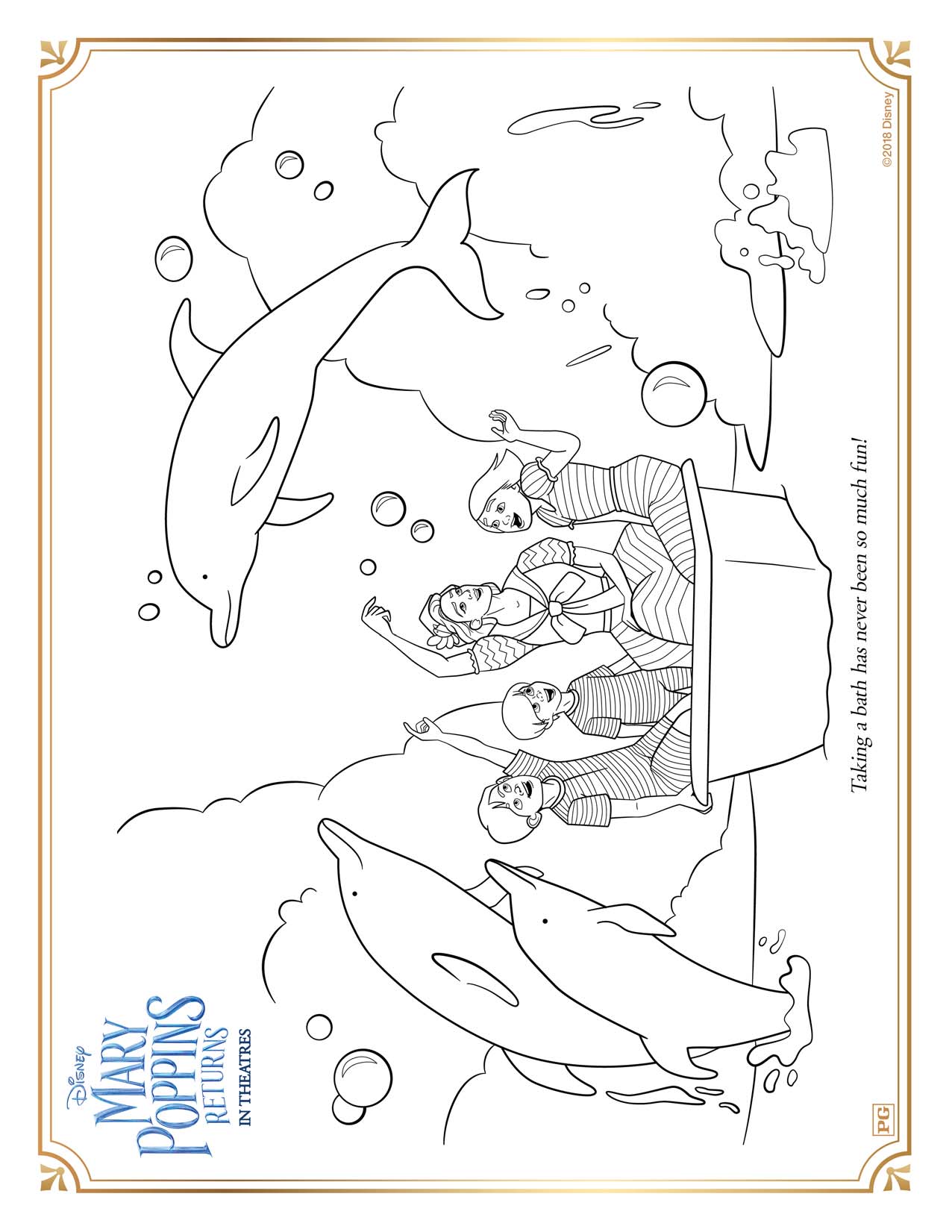 Mary Poppins Returns – Movie Review and Activity Sheets