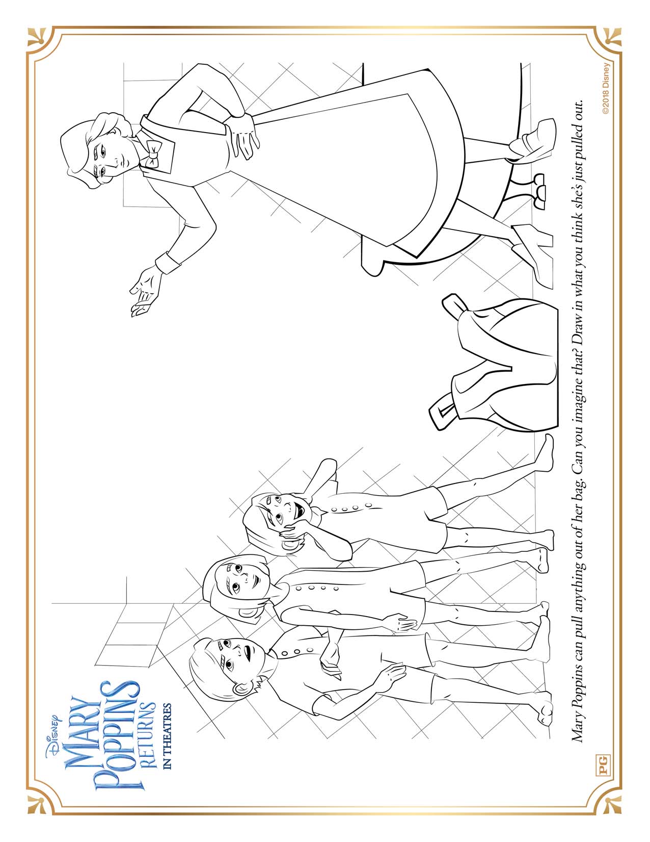 Mary Poppins Returns – Movie Review and Activity Sheets